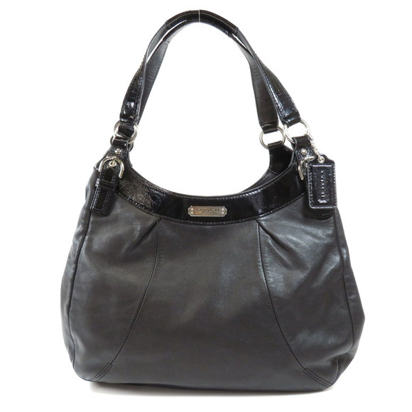 OTHERS | Bags | Coach F925 Logo Motif Tote Bag Leather Ladies | Poshmark